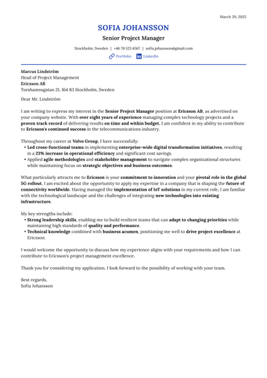 Free Cover Letter Builder - AI-Powered & ATS-Optimized | Woberry
